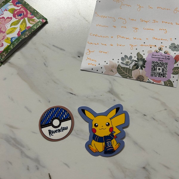 Pikachu Wizard Sticker - Etsy