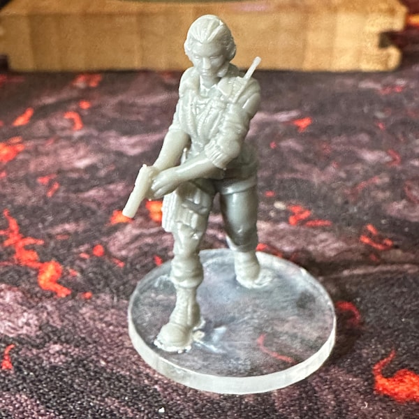 Lightning 3D Printed Miniature Fantasy Miniature tabletop Miniature ...