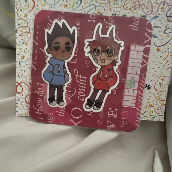 Baconcola Tord X Edd Sticker Eddsworld - 2.5in - Etsy