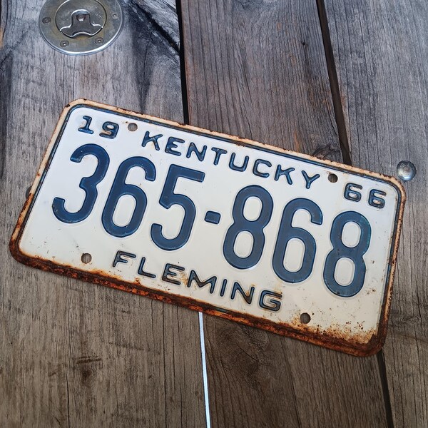 1972 Vintage Kentucky License Plates Your Choice - Etsy