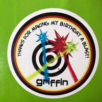 Laser Tag Stickers, Laser Tag Birthday Party, Laser Tag Favor Labels ...