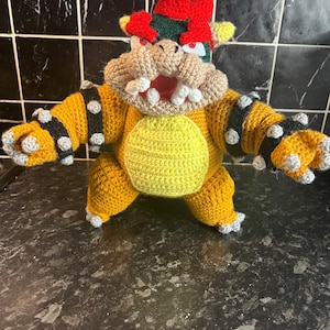 Bowser Crochet Pattern Amigurumi PDF ENGLISH Instructions Only - Etsy