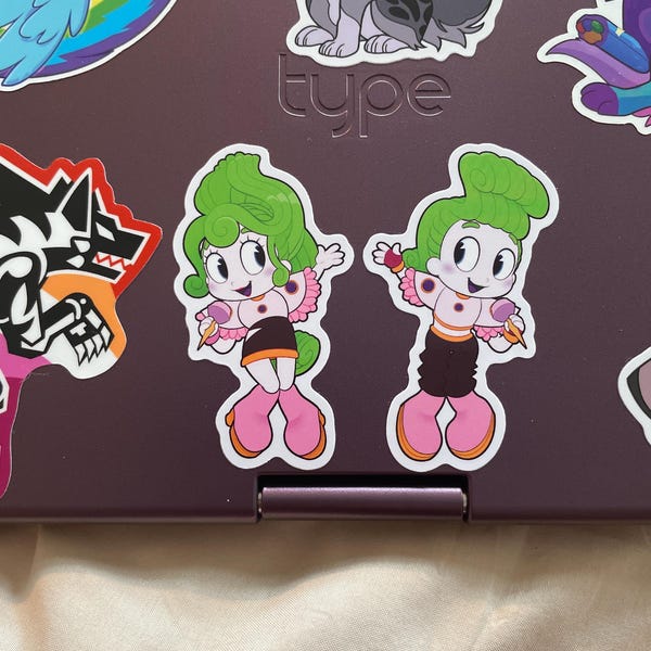 Pomni Sticker | 4” TADC the Amazing Digital Circus Stickers | Glossy ...