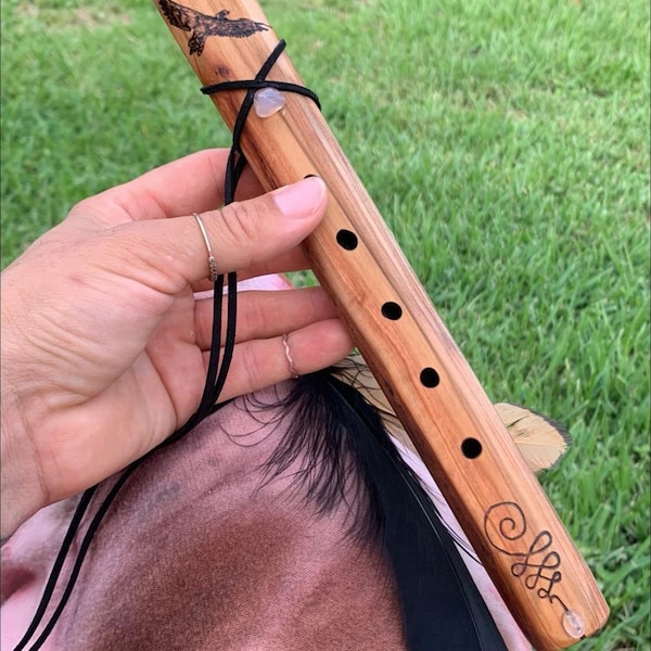 Handcrafted Native American Wind Flute. Recorder End Blown - Etsy