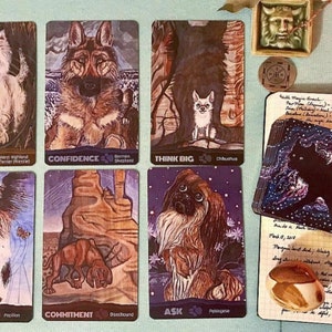 Guidance Dogs Oracle Cards - Etsy