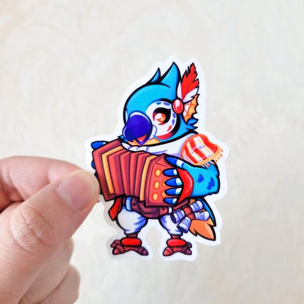 Chibi Revali Vinyl Sticker | Legend of Zelda Breath of the Wild Age of ...