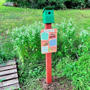 Pollinator Habitat in Progress Sign Promoting Native Plants Quality ...