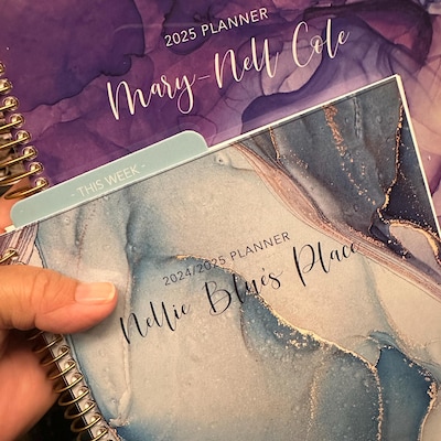 MONTHLY PLANNER 2024 2025 No Weekly View Choose Your Start Month ...