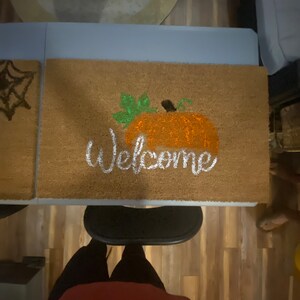 Doormat Stencil, Stencil for Doormat, Reusable Doormat Stencil ...