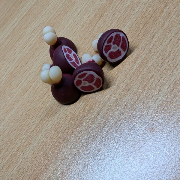 Realistic Food Tokens for Board Games, Polymer Clay Miniatures for ...