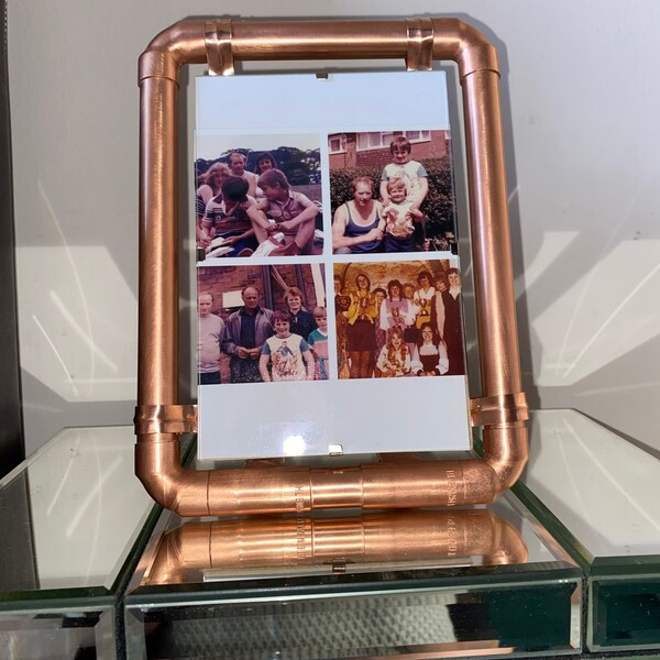 Copper Pipe Photo Frames - Etsy