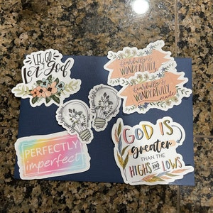 Pack of 50 She Believed She Could Sticker Positive Sayings - Etsy