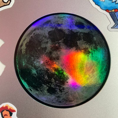Holographic Vinyl Record Sticker 3x3 In - Etsy