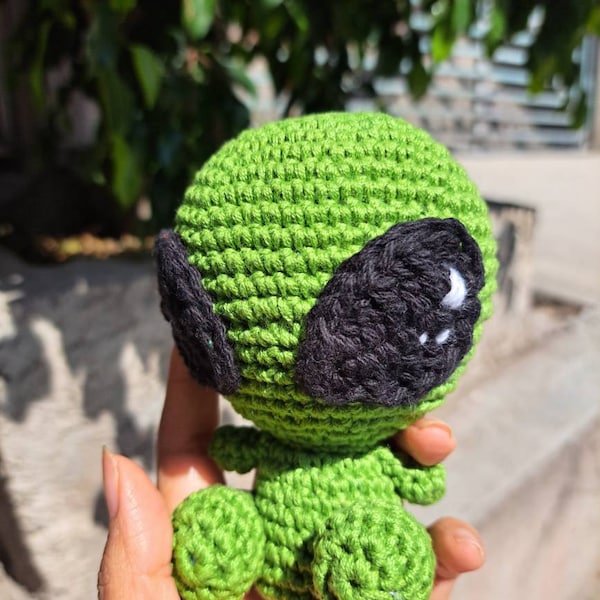 Alien Amigurumi Crochet Pattern, Stranger Monster Amigurumi Doll ...