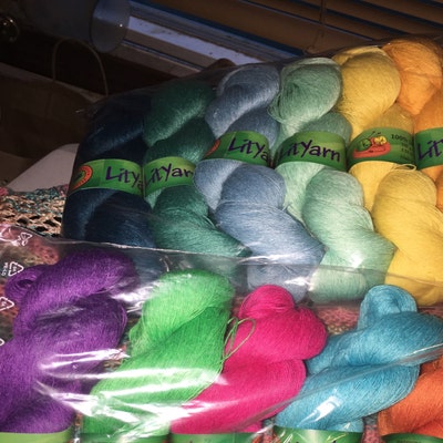 High Quality 100% LINEN Yarn 400gr 4 Hanks X 100 Grpure - Etsy