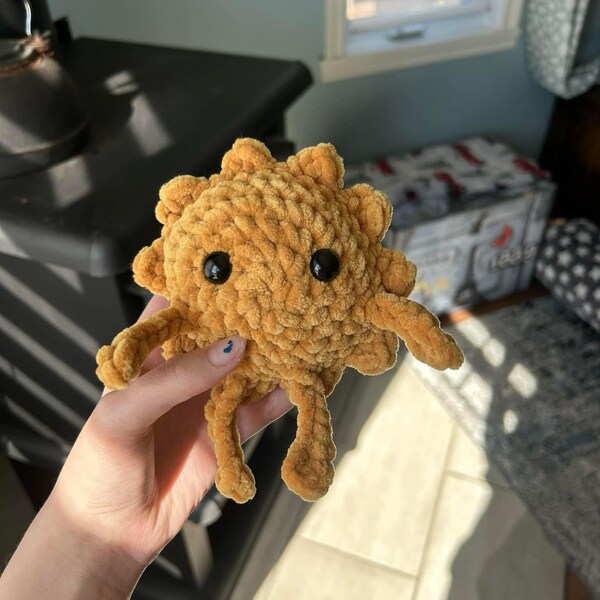 Mini Raya Sunshine Crochet Pattern | Amigurumi Sun Pattern - Etsy