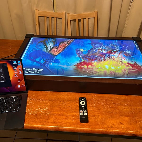 43" Digital Map Case Display for Tabletop Gaming D&D, Dnd, Role Playing ...