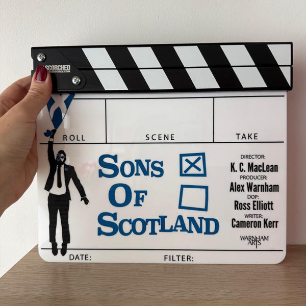 Personalized Clapper Board: Custom Film Slate, Director Gift - Etsy