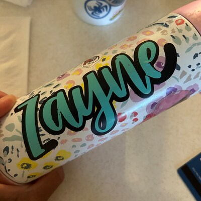 FOR Font // Custom Vinyl Name Decal // Vinyl Stickers // Holographic ...