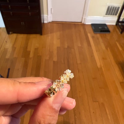 Gold Dna Ring Gold Twist Band Ring Double Helix Ring Thin - Etsy