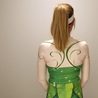Tinker Fairy Inspired Running Costume Top for Princess Run Weekend ...