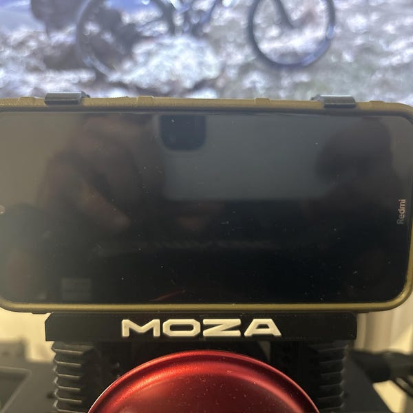 Phone Holder for Moza Base R3 R5 R9 R12 - Display Your Dashboard - 3D ...