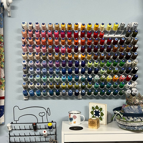 192 Spool Thread Rack 2 Inch Spacing-thread Organization, Thread ...