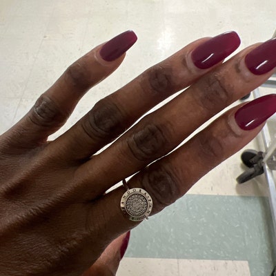 Retired Sterling Silver Best Friends Friendship Heart Charm With Clear ...