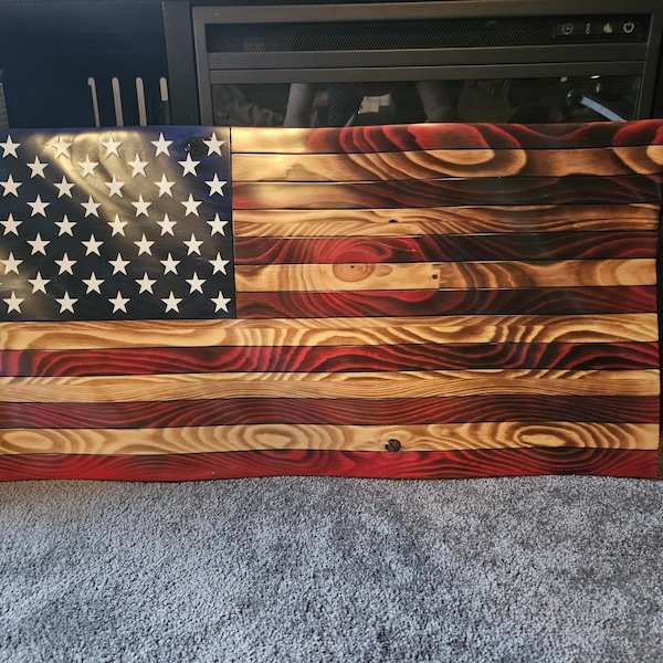 Subdued American Flag With Ohio Deputy Sheriff Badge - Etsy
