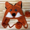Adult Hand Knit “becky” and “wrath of Becky” Fox Hats - Etsy