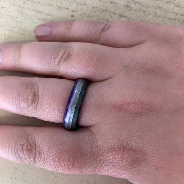 Asexual Ring - Asexual Pride Ring - Asexual Jewelry - Asexual Pride ...