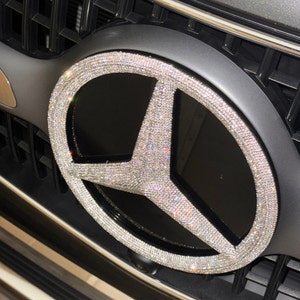Rhinestone Bling Car Emblems,mercedes Benz 3D Emblem.only Nissan, H ...
