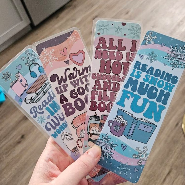 Slow Burn Book Club Pink Pastel Bookmark | Handmade Laminated W/ Tassel ...