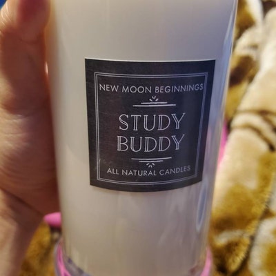 Study Buddy Candles Focus & Concentration Candle Soy - Etsy UK