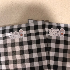 Thanks A Latte Sticker Pumpkin Spice Latte Fall Stickers | Etsy