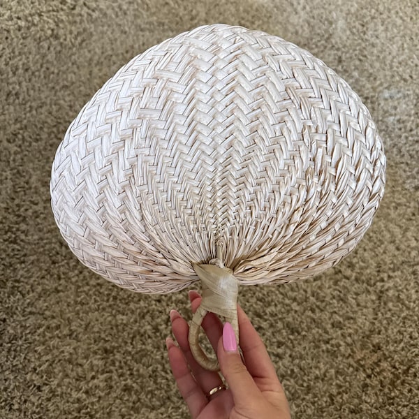 Large-medium-small Filipino Buri Palm Leaves Handwoven Fan,natural ...