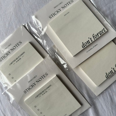Yet to Come Sticky Notes 50 Sheets - Etsy