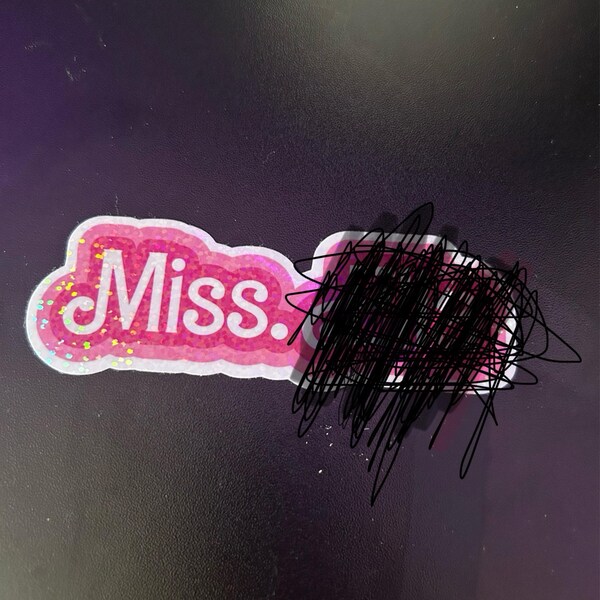 Custom Name Sticker, Personalized Vinyl Name Sticker, FULL NAME DECAL ...