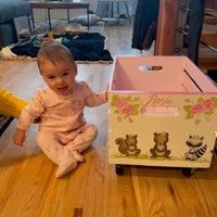 Peter Rabbit Toy Box Crate Book Box Crate Book Storage Kids - Etsy