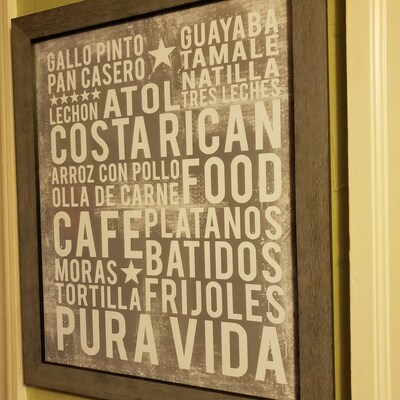 Cuban Food Poster Red Word Art Food Art Print DIGITAL DOWNLOAD - Etsy