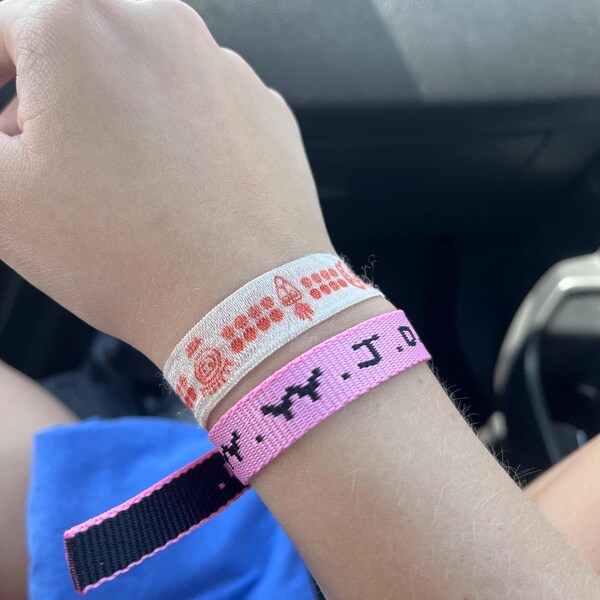 WWJD Bracelets - Cute What Would Jesus Do Bracelets - 90's Style Retro ...