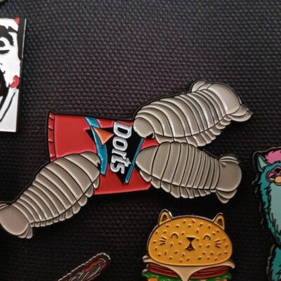 Giant Isopod Chip Enamel Pin - Etsy