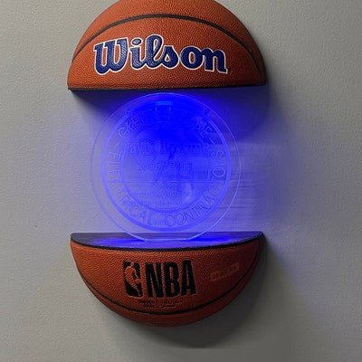 LED Shelf Basketball Spalding Graffiti Orange, NBA, Shoe Rack, Gift ...