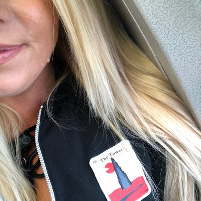 The Dark Tower Tarot Card Iron on Patch - Etsy