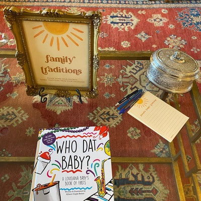 Sun Baby Shower Family Traditions Cards & Sign Here Comes the Son You ...