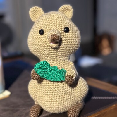 Crochet Pattern Mika the Quokka - Etsy Australia