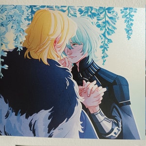 Dimitri X Felix Fire Emblem Three Houses Print A5 | Etsy