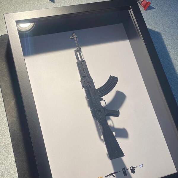Custom 3D Valorant Weapon Plaque Wall Art – Personalized Gamer Gift ...