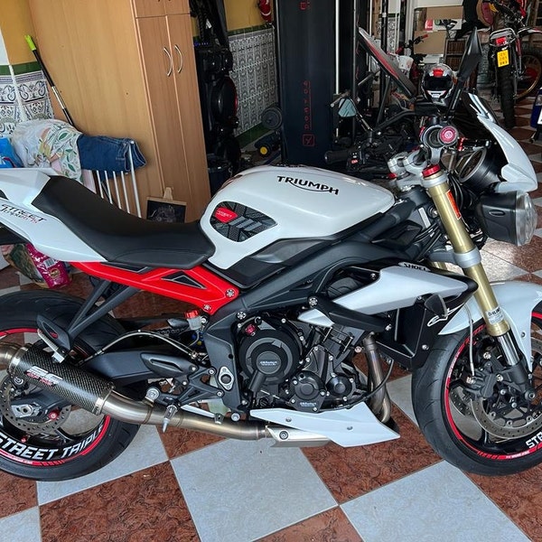 Wheel Stickers for Triumph Street Triple RS Rim Tape Motorcycle Decals ...