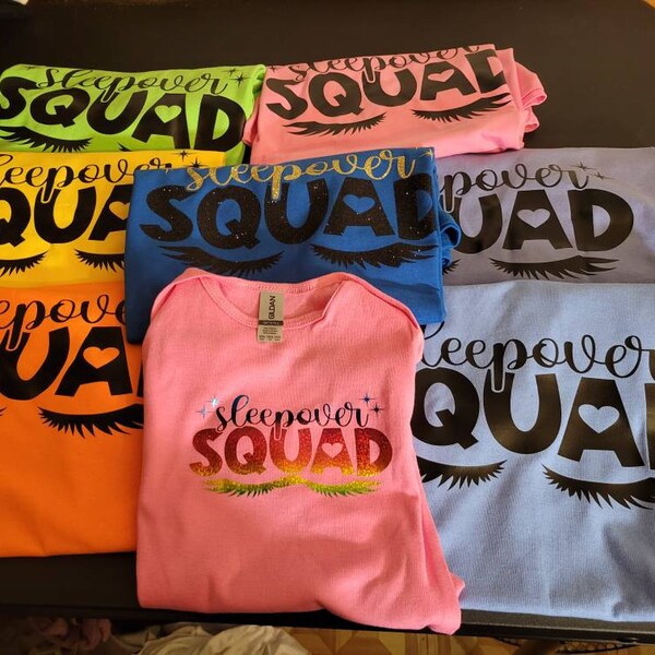 Sleepover Squad Svg, Sleepover Svg, Slumber Party Svg, Sleepover ...
